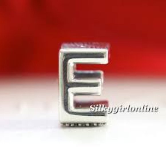 Pandora | Jewelry | Pandora Letter E Alphabet Reversible Charm 797459 ...
